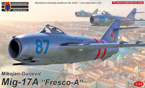 Kovozavody Prostejov 48024 MiG-17A „Fresco-A“