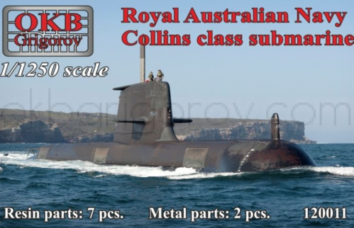 OKB Grigorov N120011 Royal Australian Navy Collins class submarine
