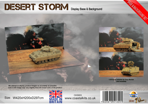 Coastal kits S803 Desert Storm Base & Background