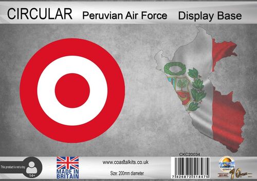 Coastal kits C20034 Circular Peruvian Air Force