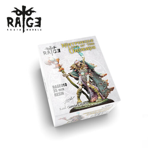 Rage Resin Miniatures 010 Nintphegoz, Lord of the Undeads