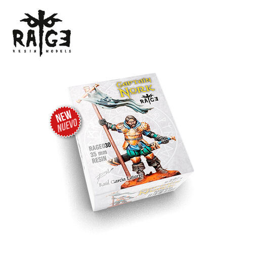 Rage Resin Miniatures 030 Captain Nork