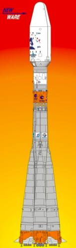 New Ware 114 R-7 Soyuz ST