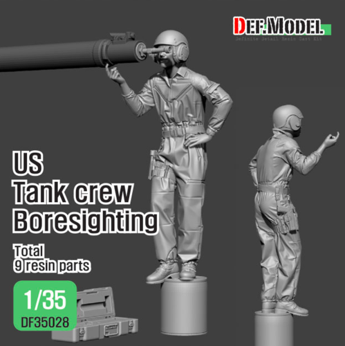 DEF Model DF35028 Modern US M1A2 Tankcrew boresighting 1