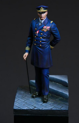 Vice 75 Miniatures 75009 Austro-Hungarian Naval Officer WW I - Gottfried von Banfield