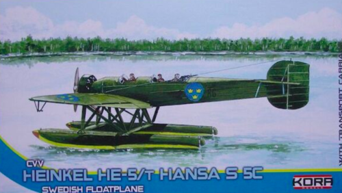 Kora Models 72198 Heinkel He-5/T "Hansa S5C
