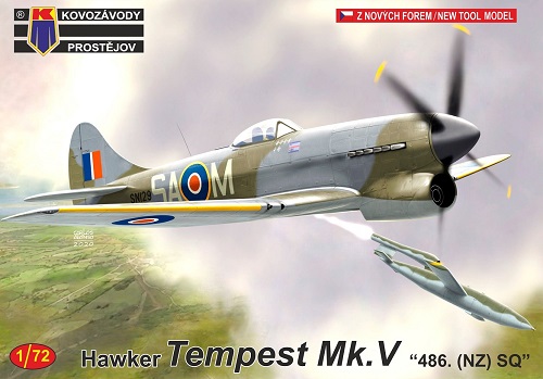 Kovozavody Prostejov 72222 Hawker Tempest Mk.V 486.(NZ) SQ