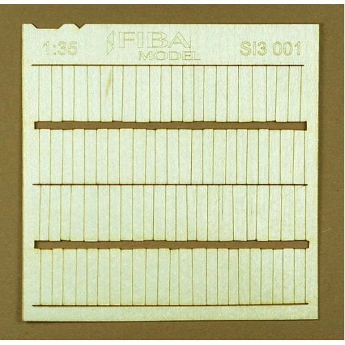 Model scene SI3-001 Wooden shingles