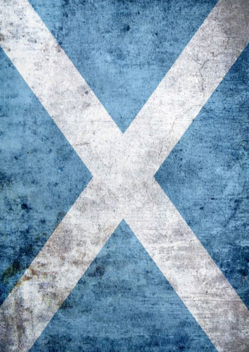 FC ModelTrend 35375 Scotland Self adhesive grunge base