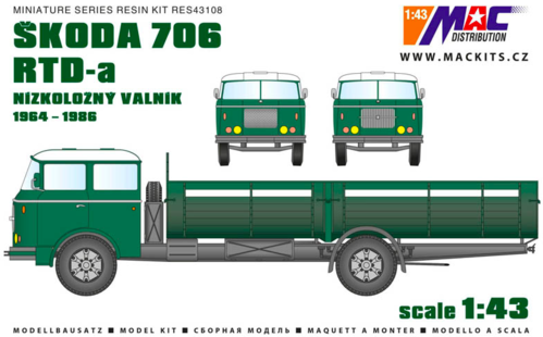 DISCONTINUED MAC RES43108 Škoda 706 RTD-a