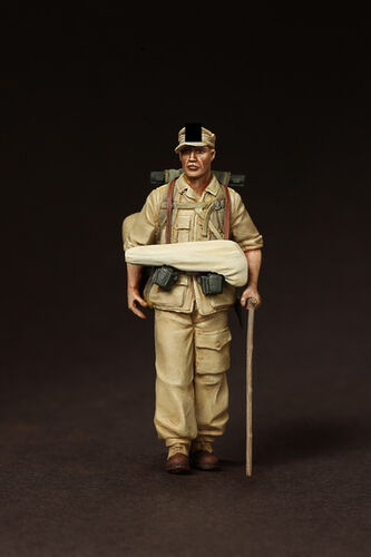 SOGA Miniatures 35123 Feldwebel Fallschirmjäger - Brigade Ramcke. El Alamein, August 1942