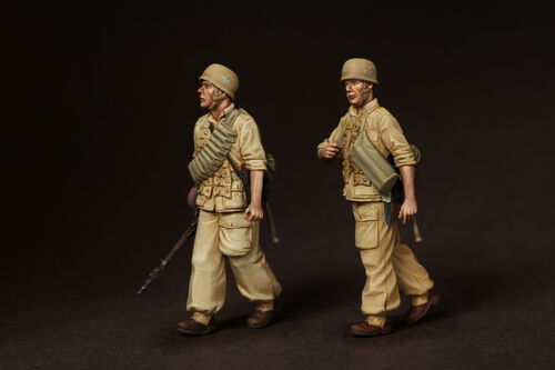 SOGA Miniatures 3612 Fallschirmjäger - Brigade Ramcke. El Alamein, August 1942 (2 figures)