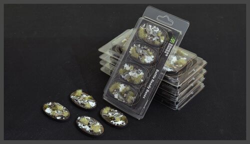 GamersGrass GGB-WO60 Winter Bases Oval 60mm (x4)