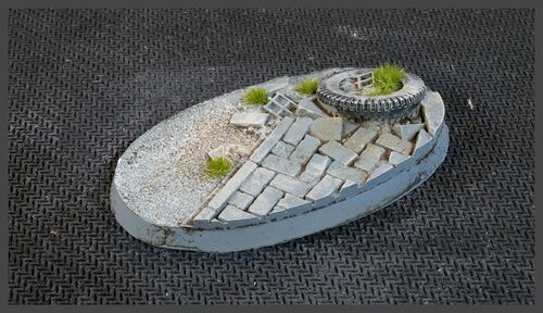 GamersGrass GGB-UWO60 Urban Warfare Bases Oval 60mm (x4)