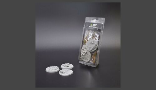 GamersGrass GGRB-RFR50 Rocky Fields Resin Bases Round 50mm (x3)
