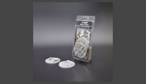GamersGrass GGRB-RFR60 Rocky Fields Resin Bases Round 60mm (x2)