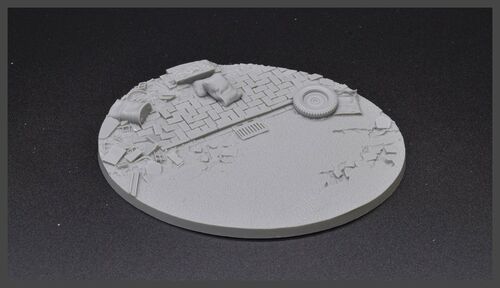 GamersGrass GGRB-UWO120 Urban Warfare Resin Bases Oval 120mm