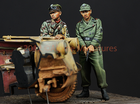 Alpine Miniatures 35147 WSS AFV Crew Set (2 figs)