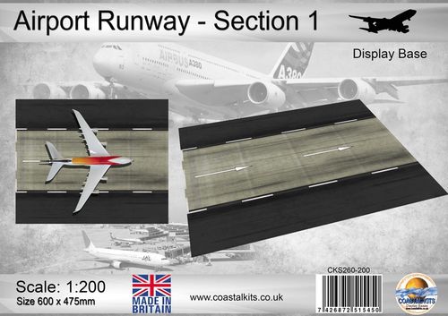 Coastal kits S260-200 Runway Section 1 600 x 475mm