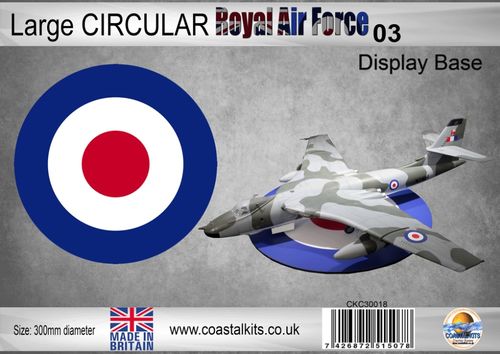 Coastal kits C30018 Large Circular Display Base Royal Air Force 3 300mm