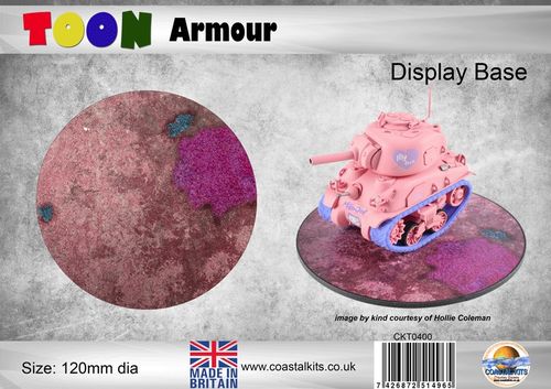 Coastal kits T0400 Toon Armour Base 120mm