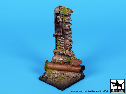 Black Dog FD013 Post apocalyptic wall base