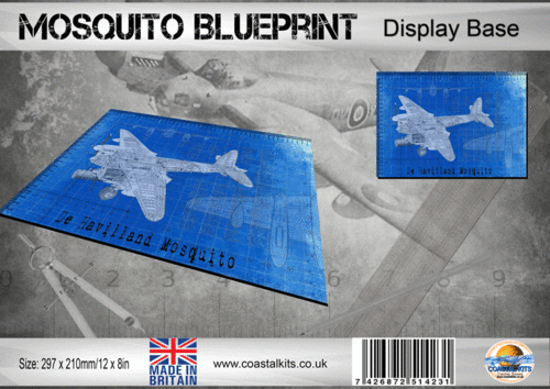 Coastal kits S916 Mosquito Blueprint 297 x 210mm