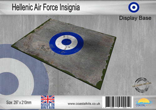 Coastal kits S702-72 Hellenic Air Force 297 x 210mm