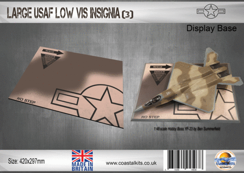 Coastal kits S717-48 Large USAF Low Vis(3) 420 x 297mm