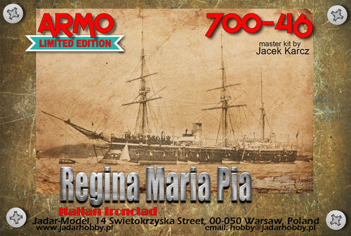 Armo 700-46 Italian ironclad Regina Maria Pia 1864