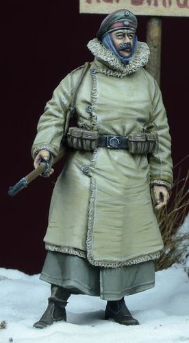 D-DAY miniature studio 35062 WWI German Infantryman, Winter 1914-18