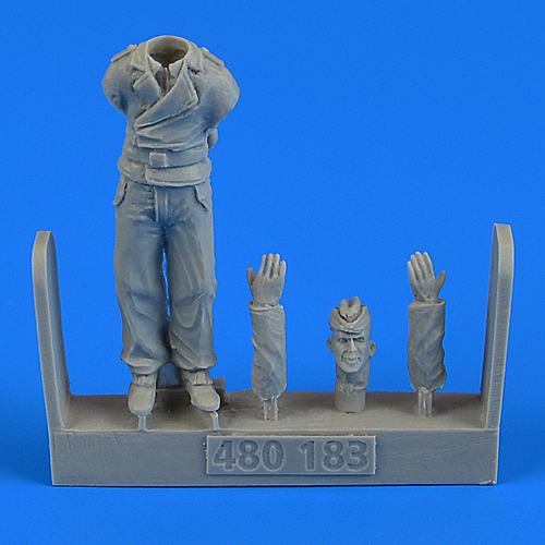 Aerobonus 480183 German WWII Tank crew - Trooper A Figurines