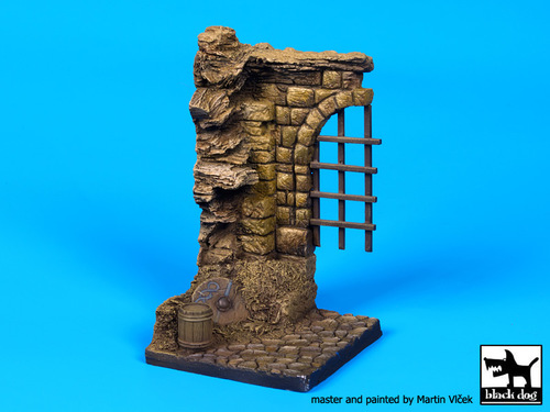 Black Dog D35047 Medieval gate base