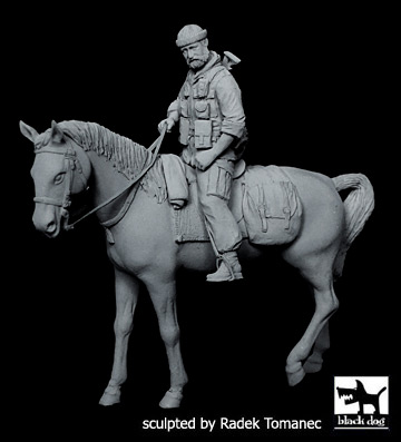 Black Dog F35123 US Special forces on horse