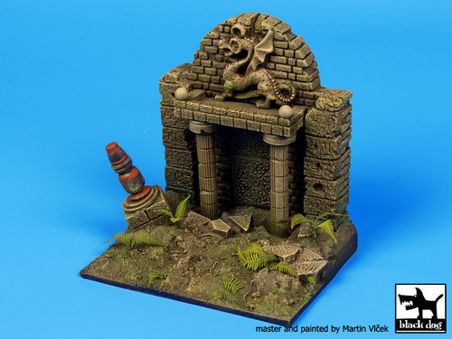 Black Dog FD008 Dragon house fantasy base