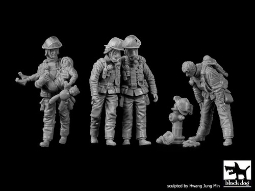 Black Dog F35166 Firemen big set N°2