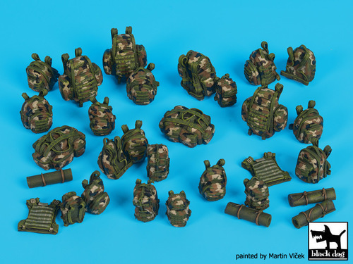 Black Dog T35173 French equipment accessories set