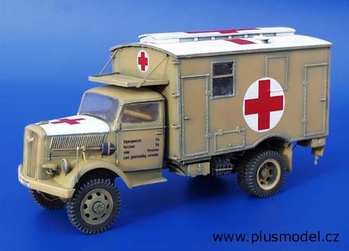 Plus Model 092 Opel Blitz 4x4 ambulance conversion set