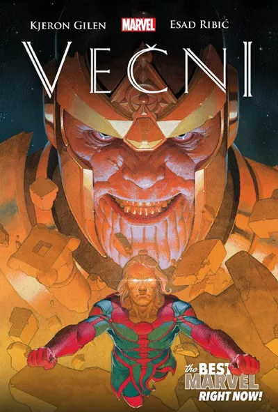 Čarobna knjiga The best of marvel RN! 14 - Večni