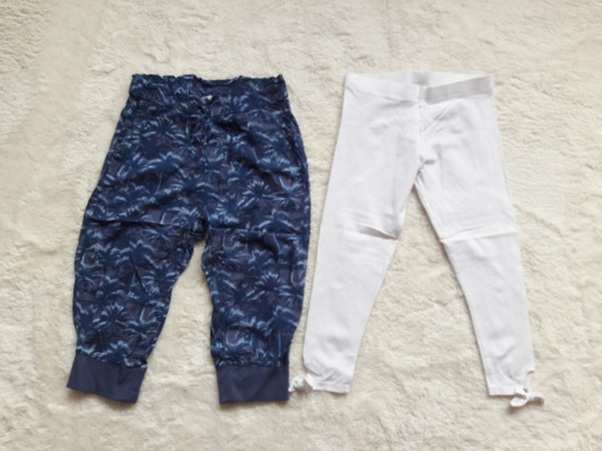    NEXT 3/4 helanke i H&M 3/4 pantalone, 146