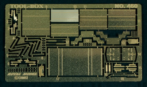Royal Model di R. Reale 460 Tool Box