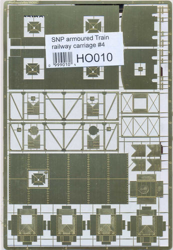 Profimodeller HO010 SNP Armoured train railway carriage #4