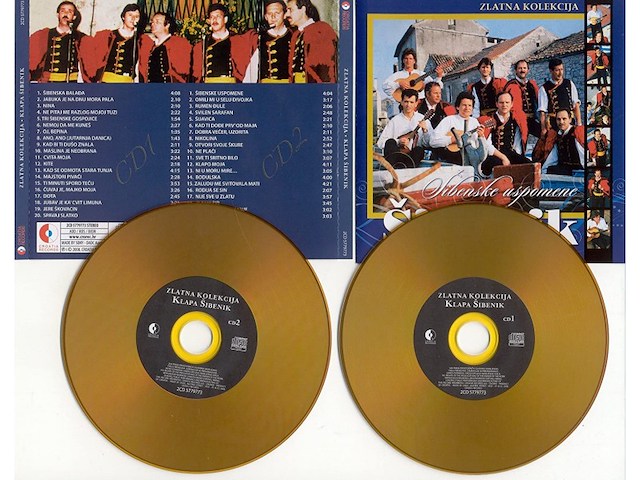 Klapa Šibenik - Zlatna Kolekcija 2CD u Foliji