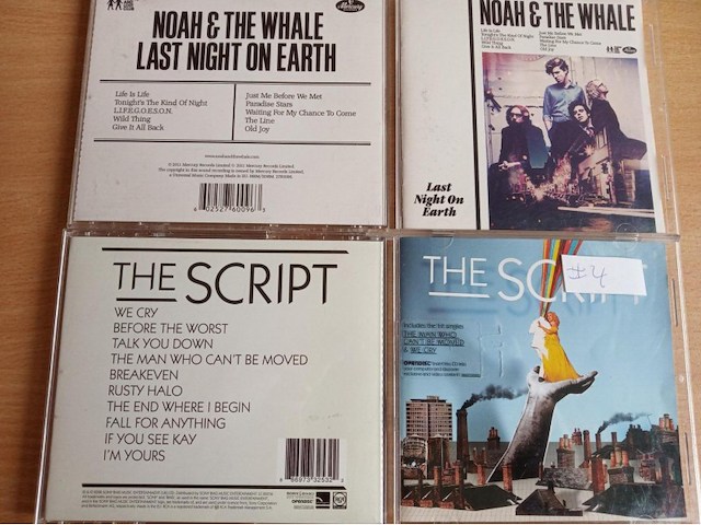 Noah/The Whale+The Script -Last Night on Earth+Script