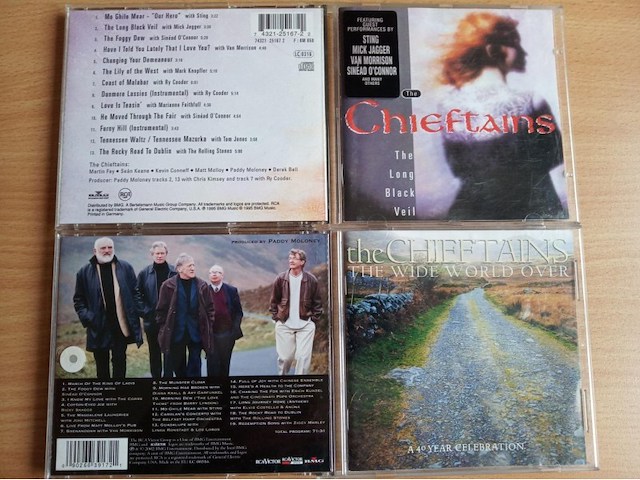 The Chieftains-Long Black Vail+The Wide World Over