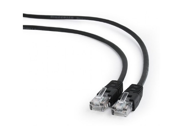 PP12-10M/BK Gembird Mrezni kabl, CAT5e UTP Patch cord 10m black