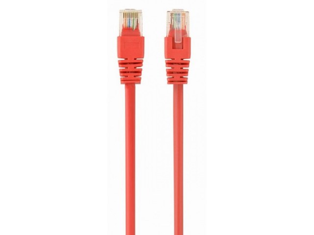 PP12-0.25M/R Gembird Mrezni kabl, CAT5e UTP Patch cord 0.25m red