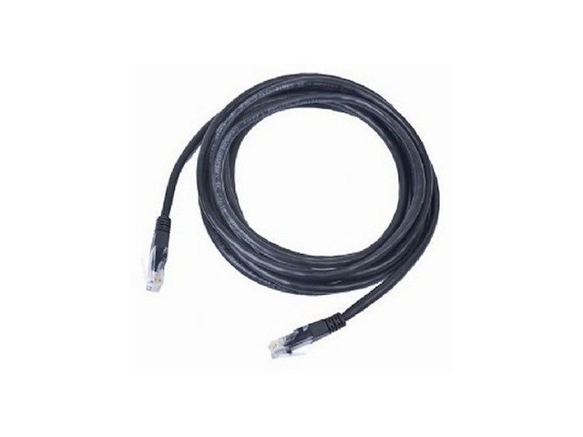 PP12-0.25M/BK Gembird Mrezni kabl, CAT5e UTP Patch cord 0.25m black