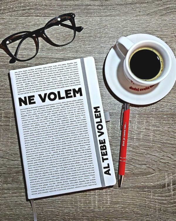 Rokovnik Sa Olovkom ‘Ne Volem’
