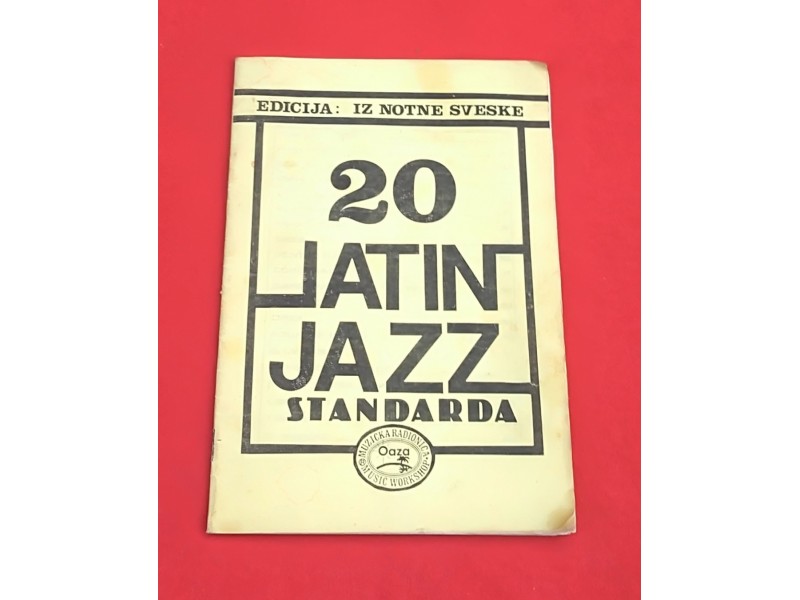 20 Latin Jazz Standarda Notne Sveske